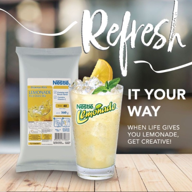 Nestle Lemonade / Pink Lemonade/ Cucumber Lemonade 200g | Shopee Malaysia