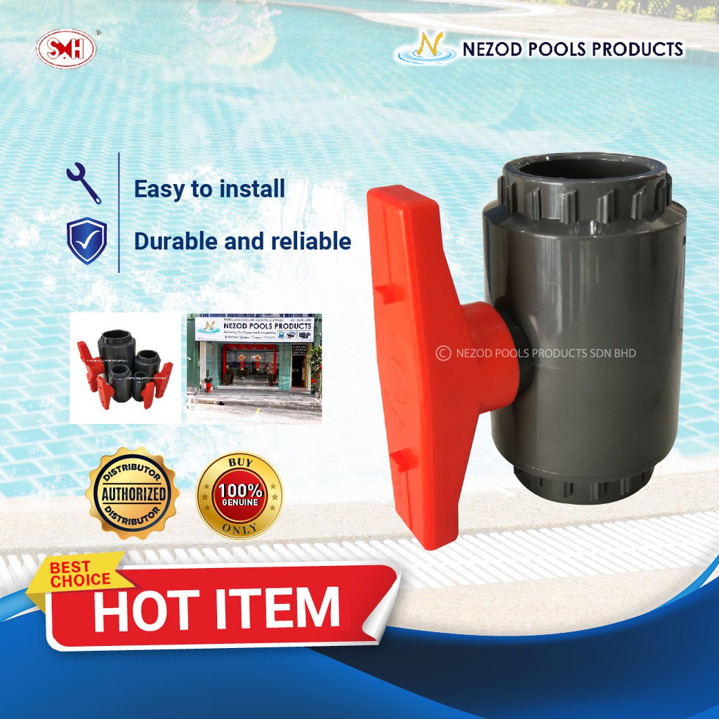 SHIEYU SUPER COMPACT BALL VALVE 1 1/2" (HIGH GRADE) - NEZOD POOLS ...