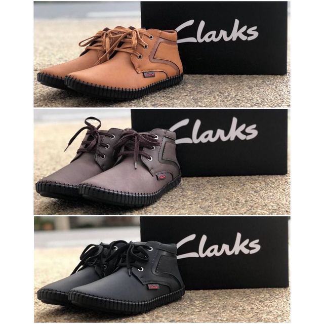 💥GOOD QUALITY 💥CLARKS HIGH CUT BOOTS | Shopee Malaysia