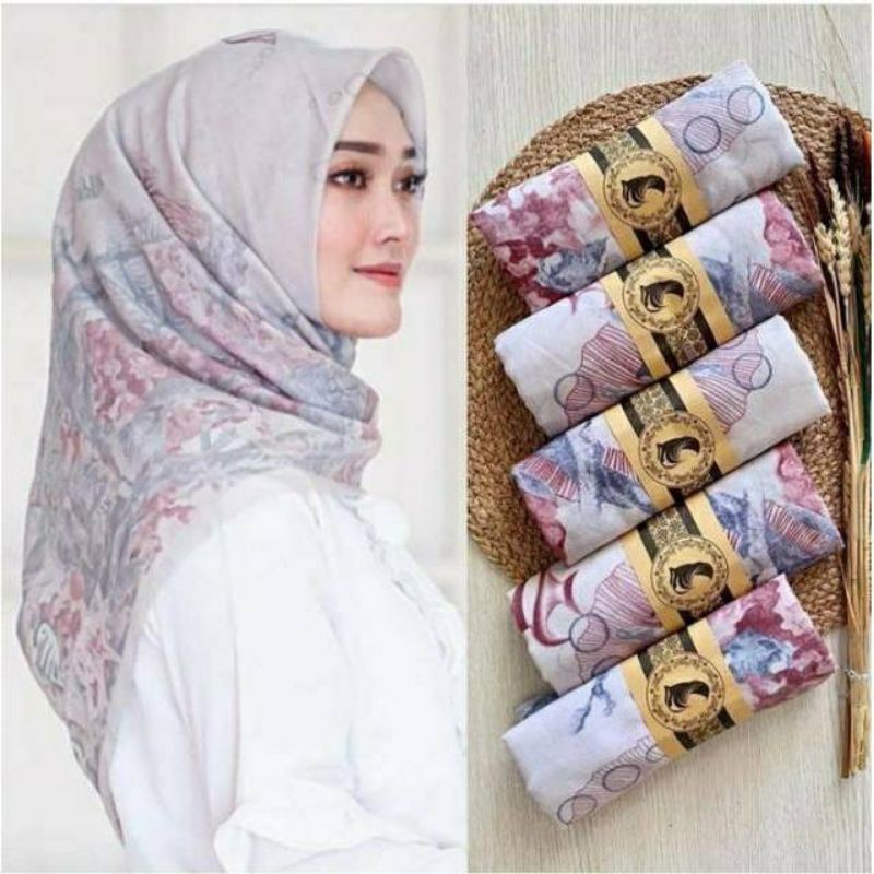 Lasercut motif Hijab/ Instant Hijab/ Instant Hijab/ Quadrilateral Hijab ...