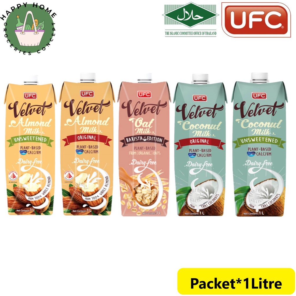 UFC Dairy Free Milk Almond Original/Unsweetened/CoconutMilkUnsweetened ...