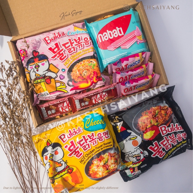 🔥Ship 24h🔥 Surprise Gift Box Samyang Ramen Colour Edition Ready Stock ...