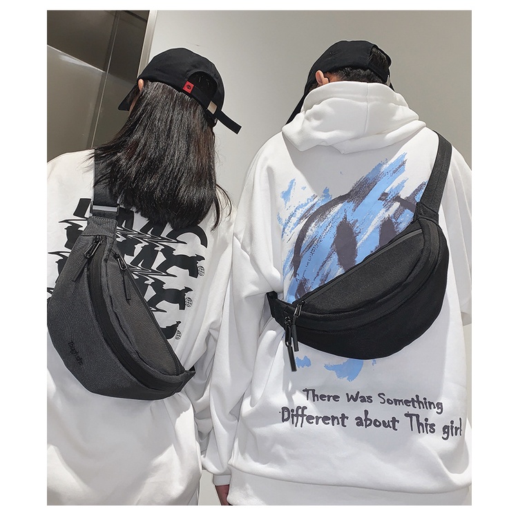 HAOSHUAI Waist Bag SLHS Tough Sling Bag Trendy Bag New trend men's and ...