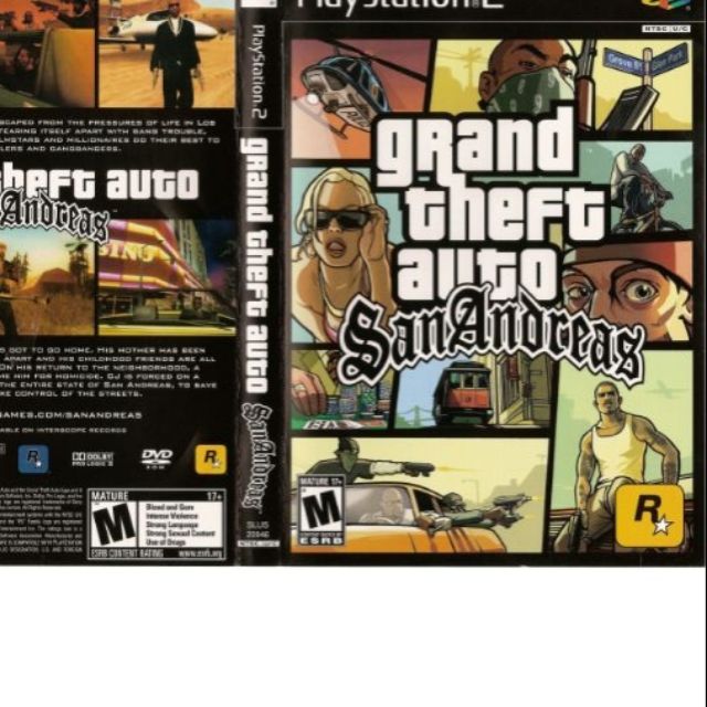 PS2 Games Collection GTA Grand Theft Auto | Shopee Malaysia