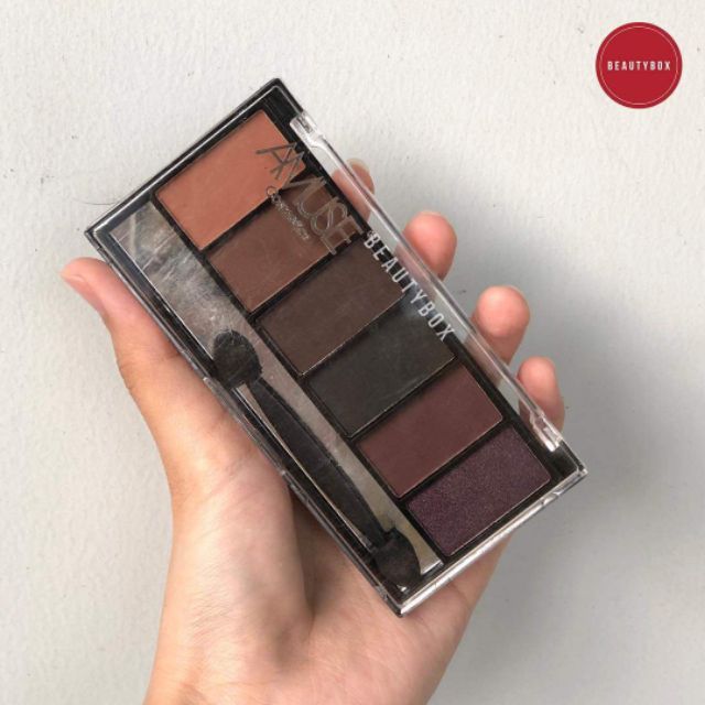Amuse Matte 6 Color eyeshadow eye panel | Shopee Malaysia