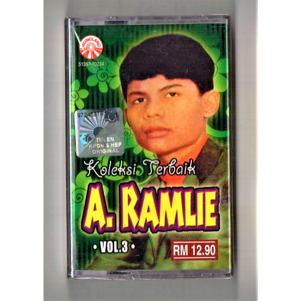 A.Ramlie - Koleksi Terbaik Vol.3 ( Cassette / Kaset Tape ) | Shopee ...