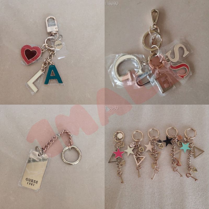 👜GUESS Keycharm / KeyChain / Bag Accessories (1 pc Only) (READY STOCK ...