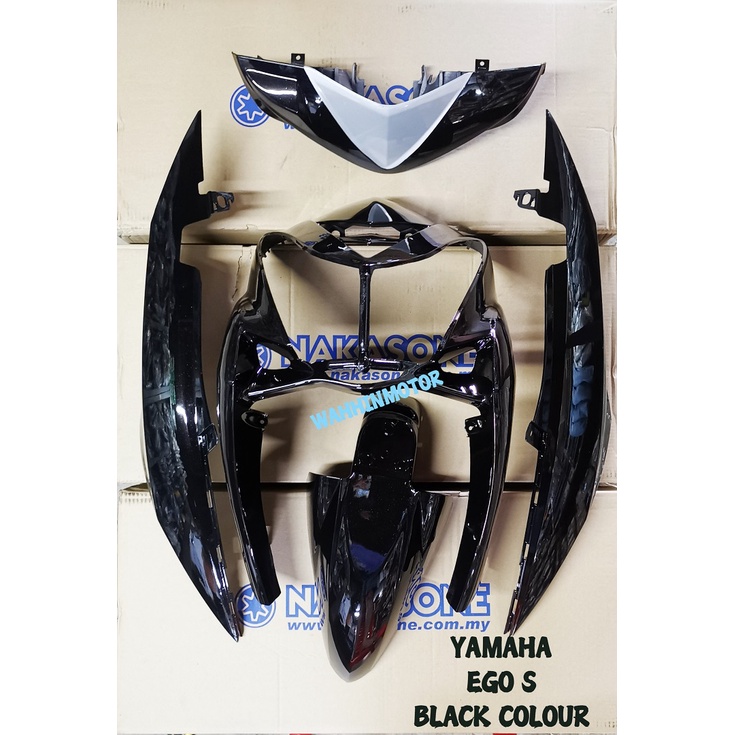 YAMAHA EGO S EGO-S EGOS BLACK SILVER BLACK GREY COLOUR FULL BODY ...