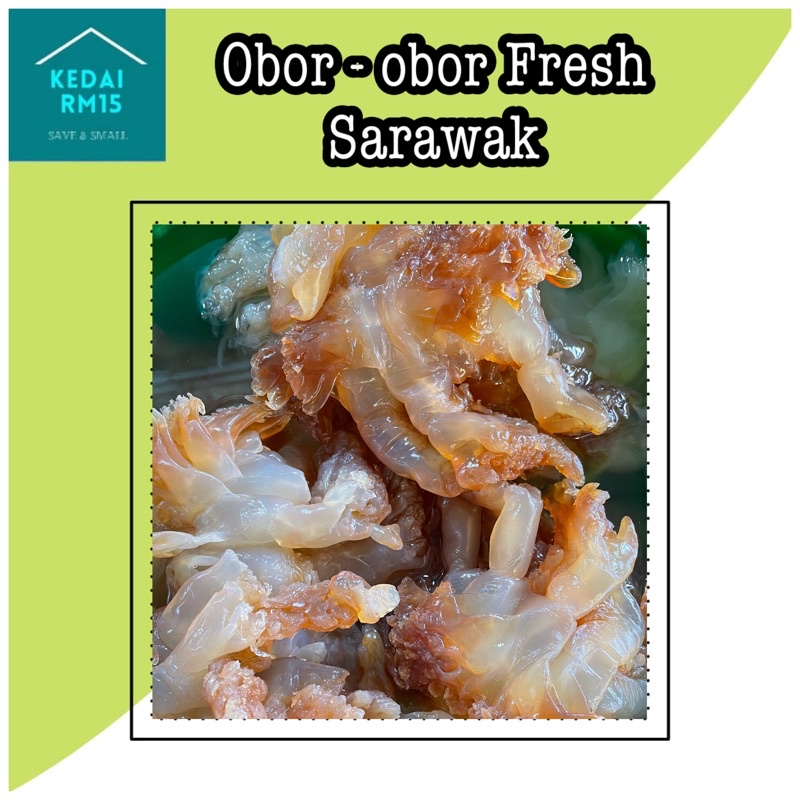 500g Obor-obor Umai Rangup Kenyal Sarawak | Shopee Malaysia
