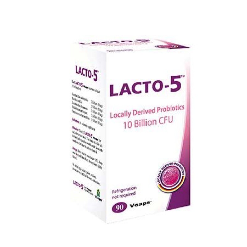 Lacto-5 Locally Derived Probiotics (90s) | Shopee Malaysia