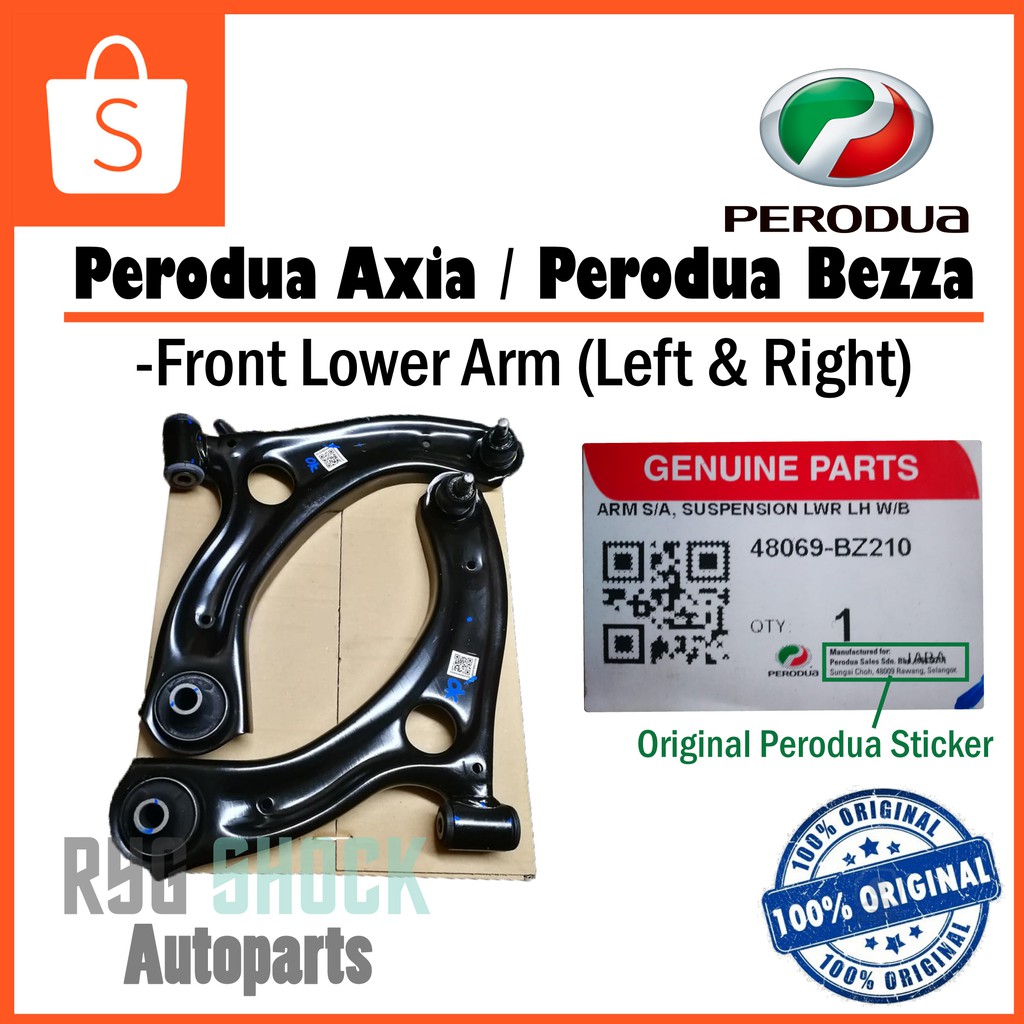Original Perodua Axia & Perodua Bezza Front Lower Arm Left & Right Side ...