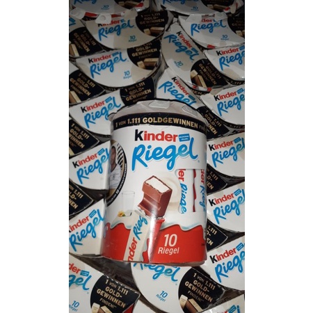 Kinder Riegel Kinder Maxi 1 BOX (10 packs of chocolates) Kinder Joy ...
