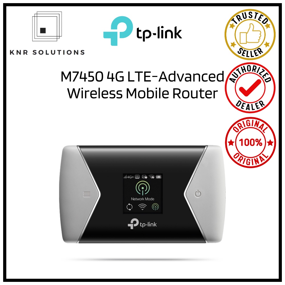 TP-LINK MODEM ROUTER MOBILE 4G LTE AC1200 DB (M7450) | Shopee Malaysia