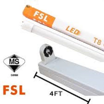 x1 FSL T8 LED GLASS TUBE c/w x1 CASING COVER (1 set) | Shopee Malaysia
