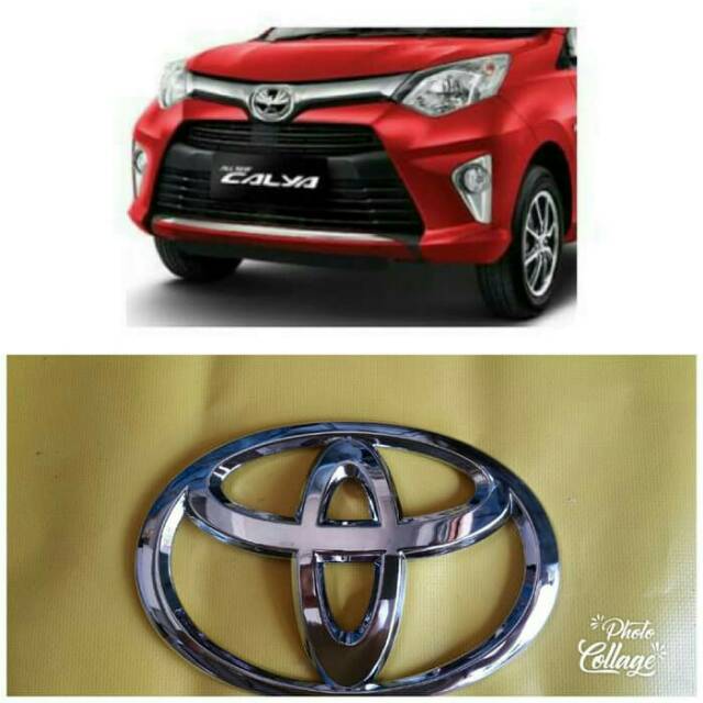 Toyota Calya Crome Logo Car Logo / Toyota Calya Grill Front Crome Logo ...