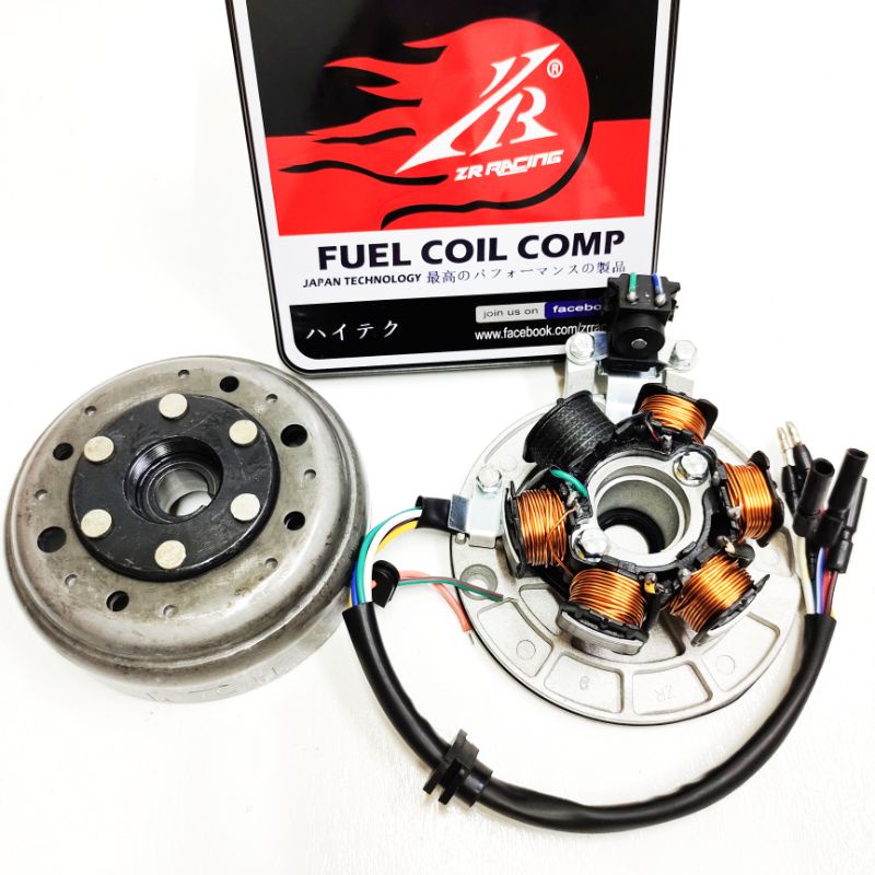 Ex5 Racing Fuel Coil Set With Magnet ZR Racing (STOK BARU PACKING KOTAK ...