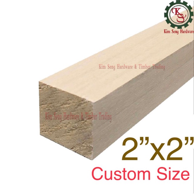 2” x 2” Furniture Wood Batang Kayu Perabot 40mm x 40mm 2x2 | Shopee ...