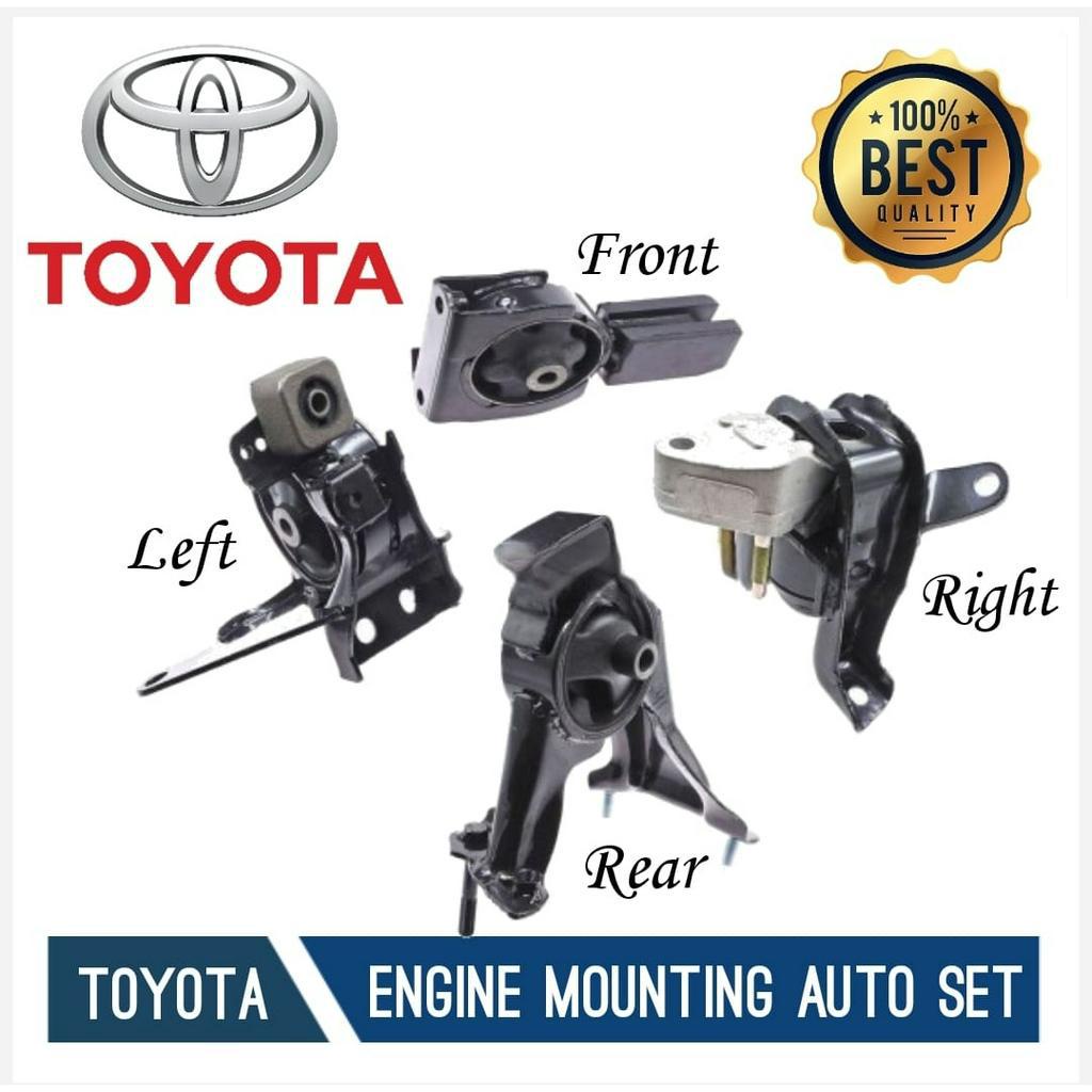 TOYOTA Engine Mounting Auto Set for Toyota Wish ZNE10 1.8L 2003-2008 ...
