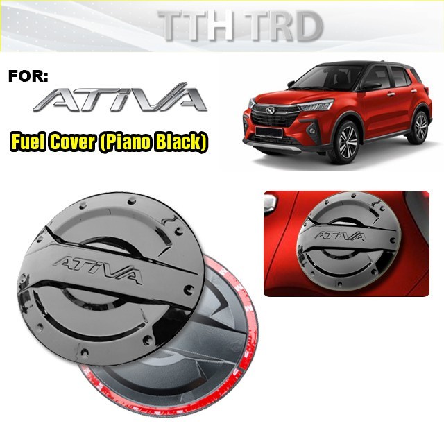 Perodua Ativa Fuel Cap Outer Fuel Cover Double Tape Provided 3M Piano ...