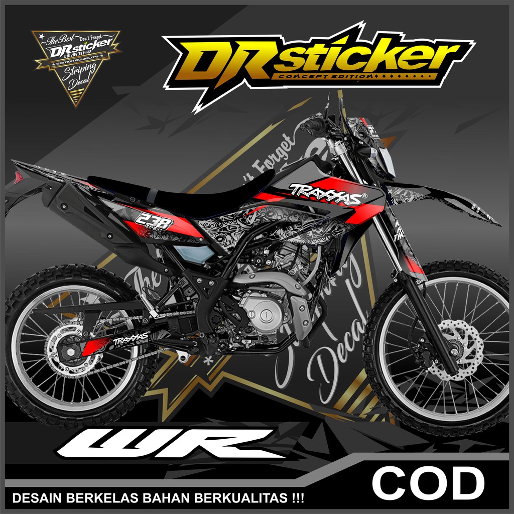 Decal Full Body WR155R New Design Custom Sticker Decal WR155R Design ...