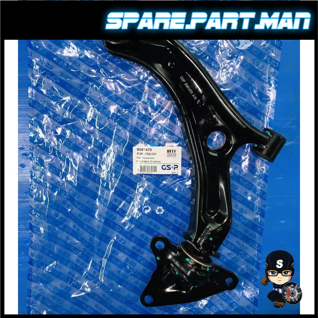 GSP HONDA CITY TMO JAZZ TFO RH/LH FRONT LOWER ARM (1PCS) | Shopee Malaysia