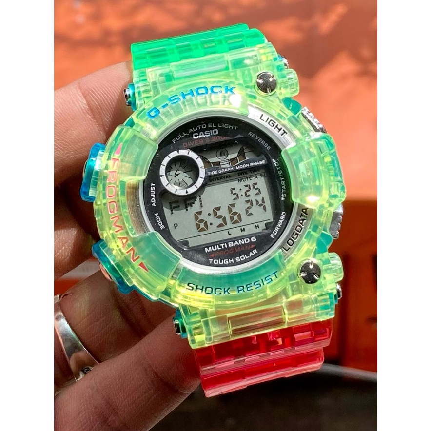 [READY STOCK] G shock Frogman GWF1000 Black Red Digital Watch Jam ...