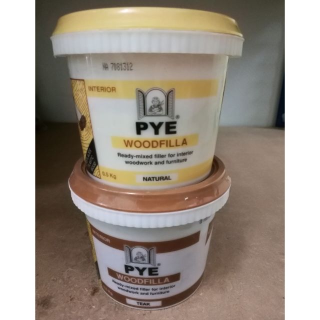 O.5kg PYE Wood Filla (Natural/Teak) | Shopee Malaysia