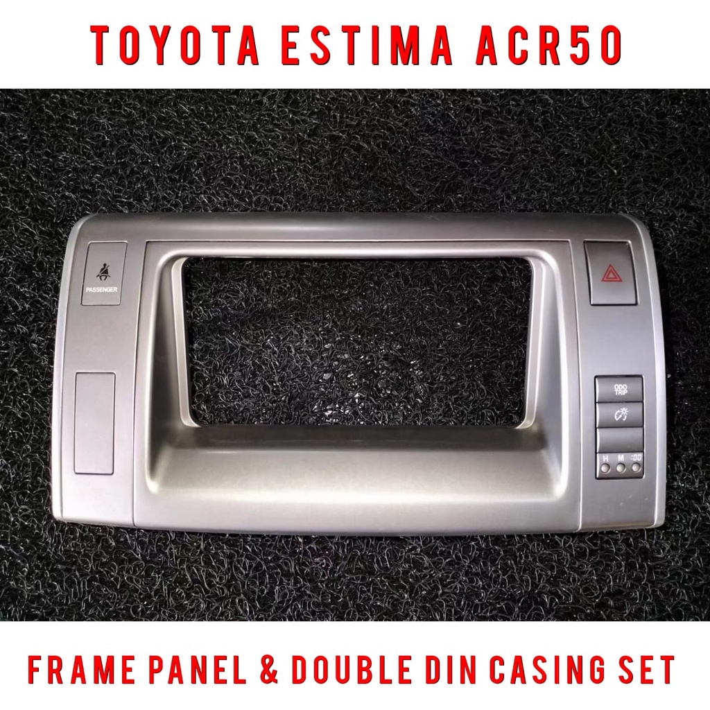 🇯🇵🇯🇵 Toyota Estima ACR50 Frame Panel With Double Din Casing Set ...
