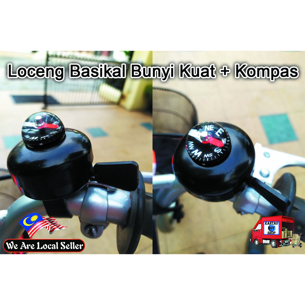 🚲 🚲 Loceng Basikal KUAT-KUAT + Kompas 🚴🚴 | Shopee Malaysia