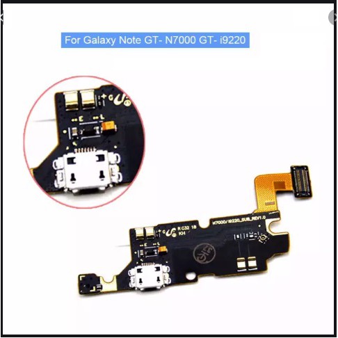 Sam Galaxy Note 1 / Note1 ( N7000 i9220 ) Charging Port Board Mic Flex ...