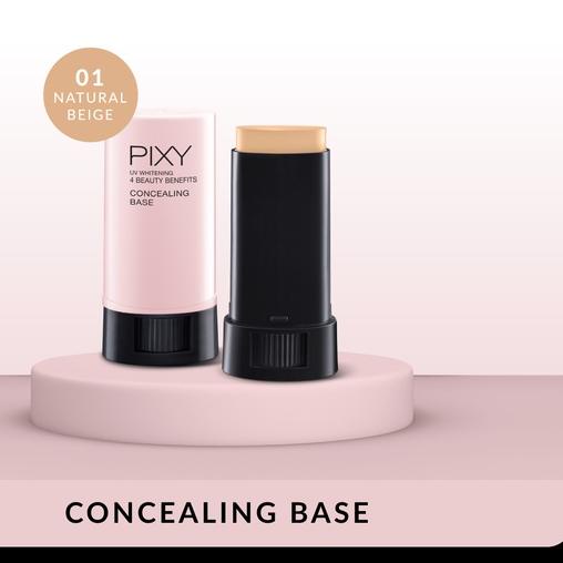 Pixy UV Whitening Concealing Base - 01 Natural Beige (4 Beauty Benefits ...