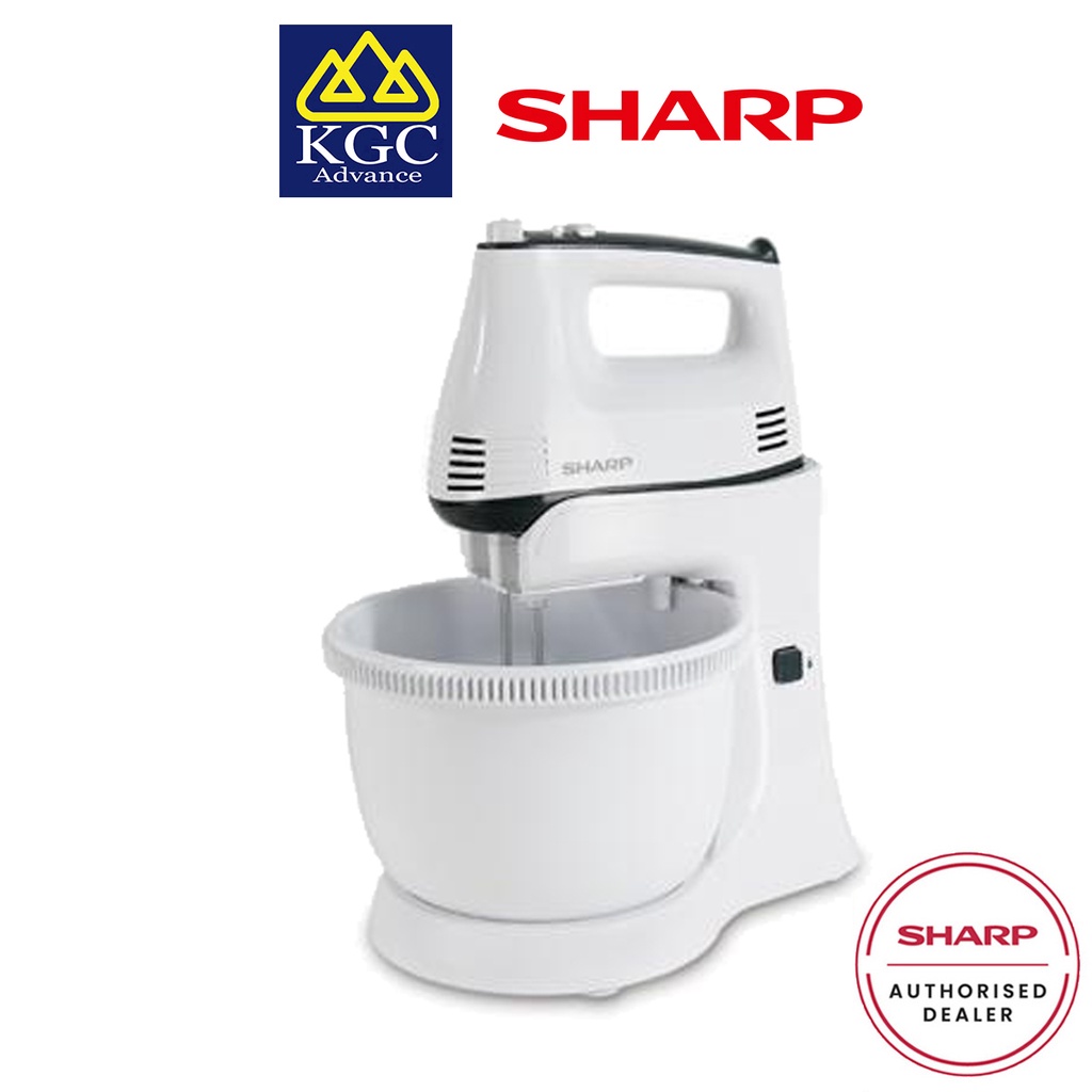 Sharp 3.4L 300W Electric Stand Mixer Pengadun Berdiri EMS60WH | Shopee ...