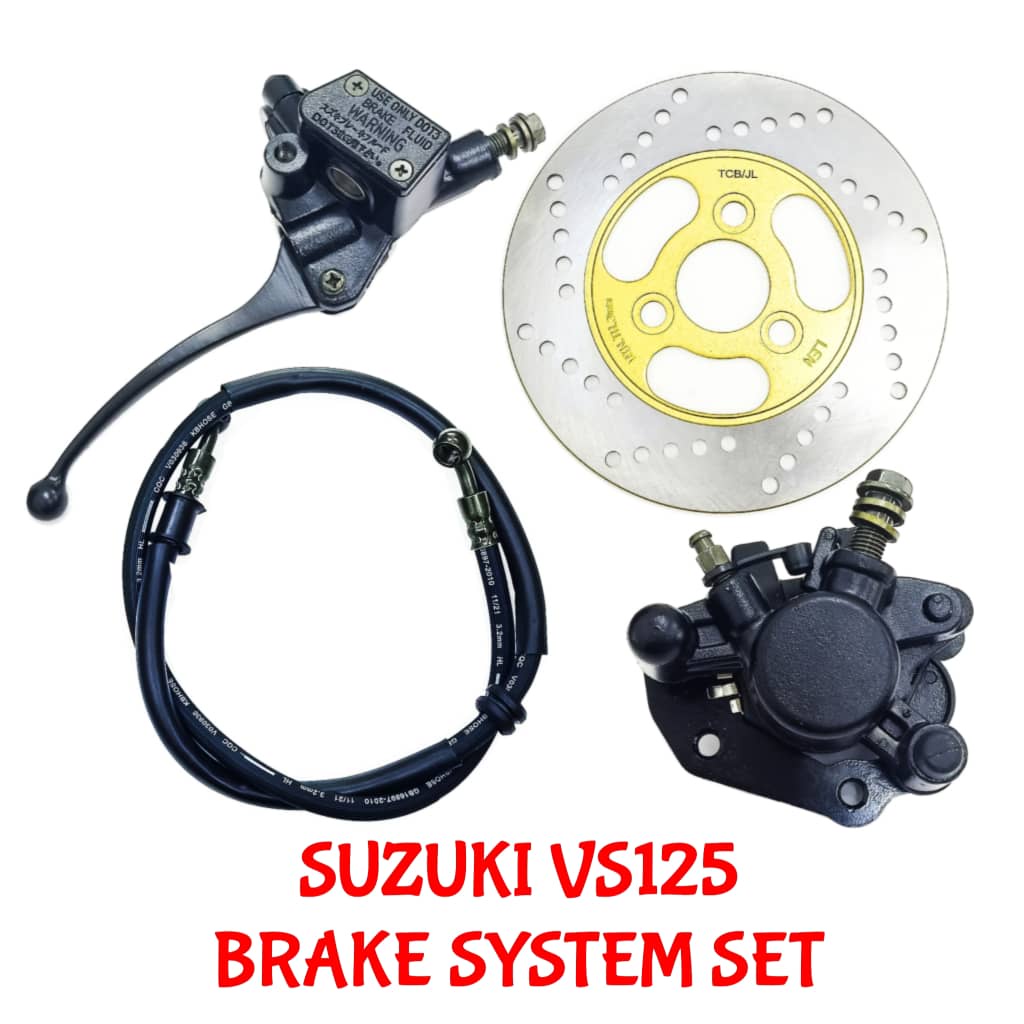 SUZUKI VS125 VS 125 Front Disc brake pump set FULL SET WITH DISC VS125 ...