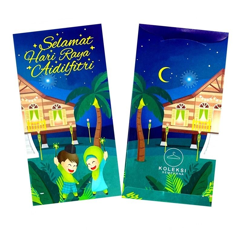 5Pcs Per Pack Sampul Raya Aidilfitri | Sampul Duit Raya 2024 | Sampul ...