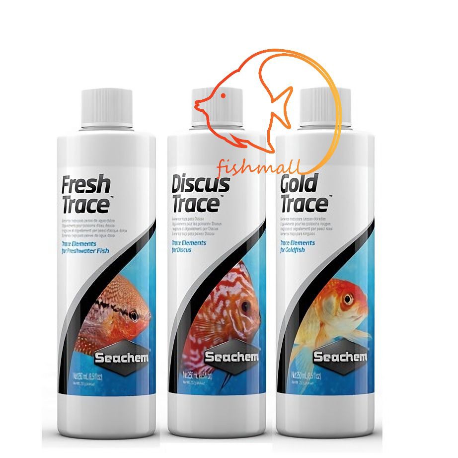 SeaChem Discus Trace Fresh Trace Gold Trace Fish Medicine 250ml ...