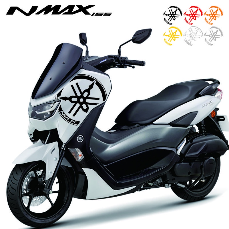 2Pcs sticker motor yamaha nmax 155 sticker for motorcycle head side ...