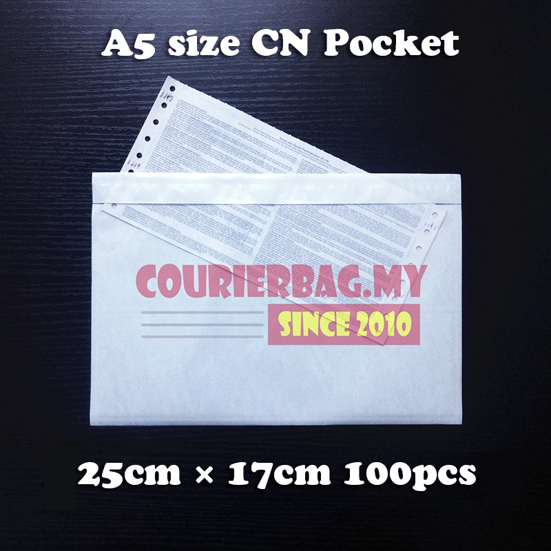 25cm×17cm 100pcs A5 size Whole Glue Self Adhesive AWB Address Pocket ...