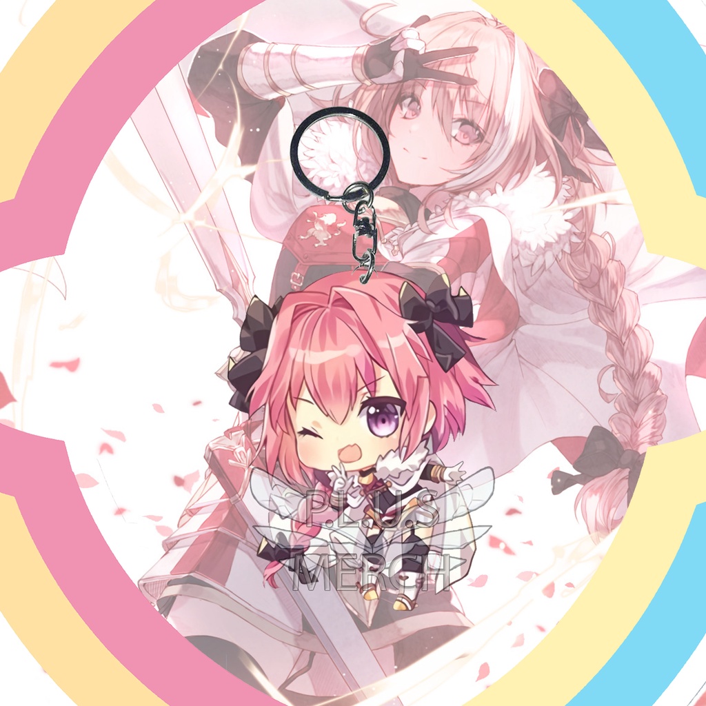 GANTUNGAN Fate Grand Order Astolfo Keychain - Key Chain - Souvenir ...