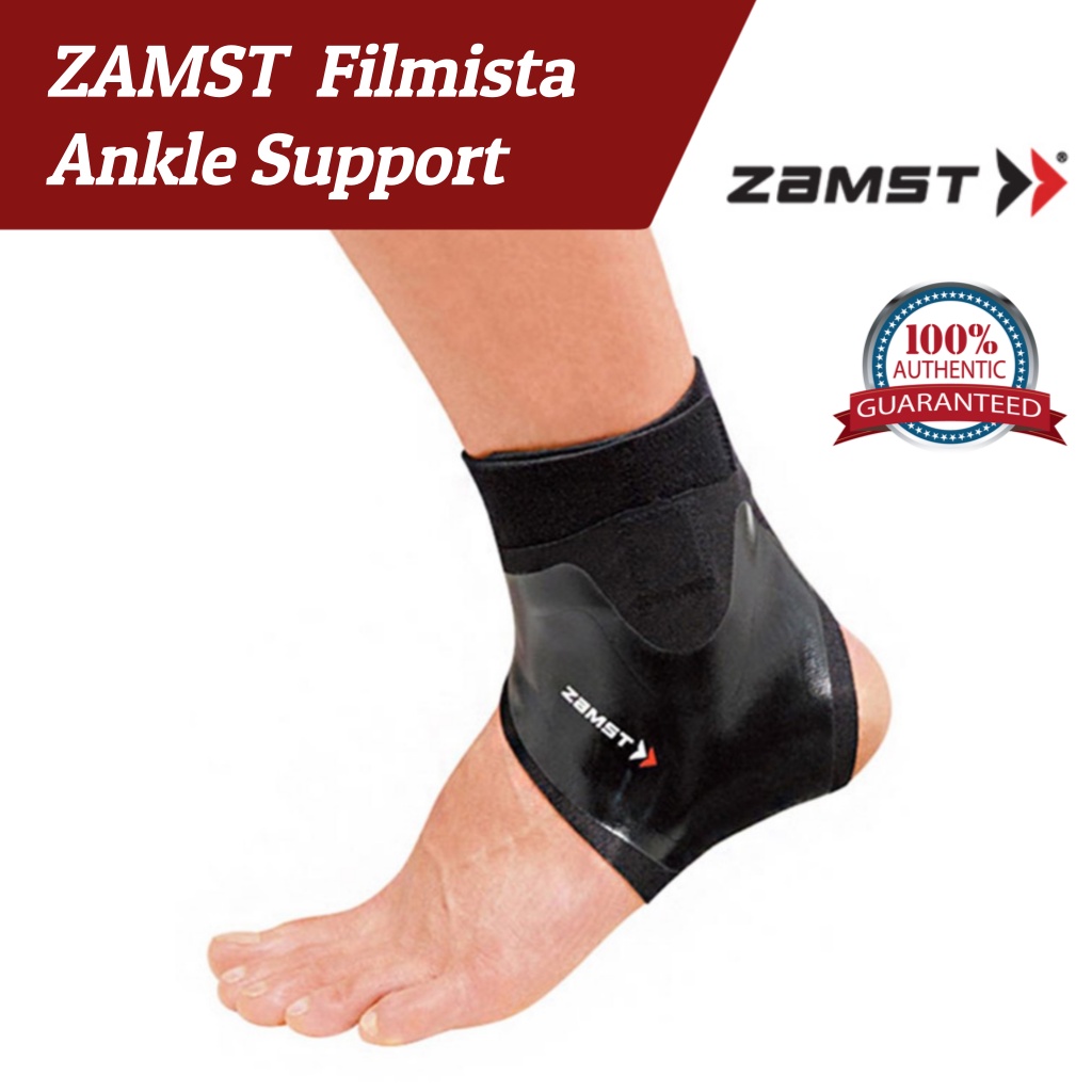 [ZAMST] Filmista Ankle Support (Premium Ankle Brace for Running/Walking/Badminton/Tennis/Squash ...