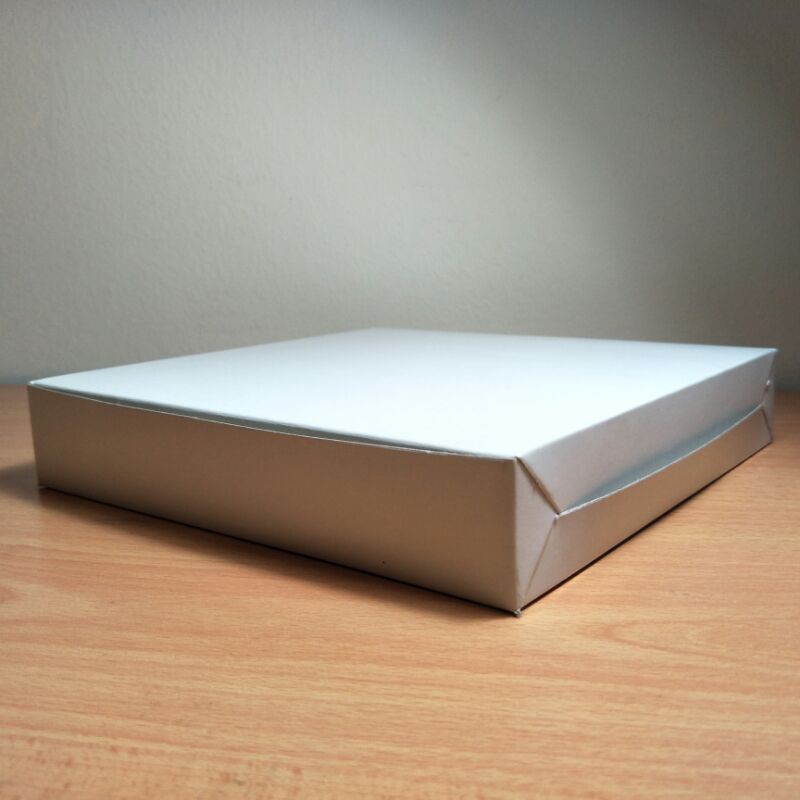 Ready Stock 8 x 8 x 1.5 inches White Box for Kuih Talam Kuih Lapis ...