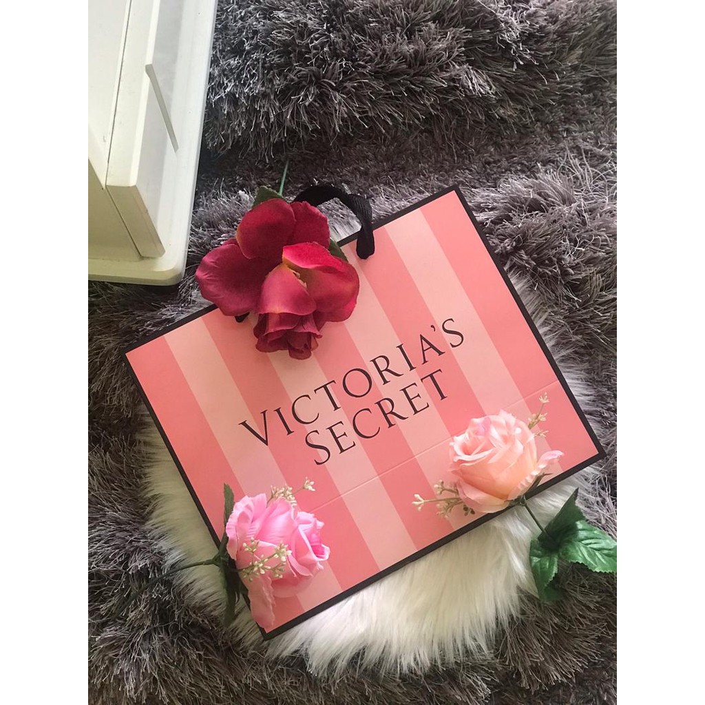 💯 Victoria Secret Paper Bag Medium Size | Shopee Malaysia