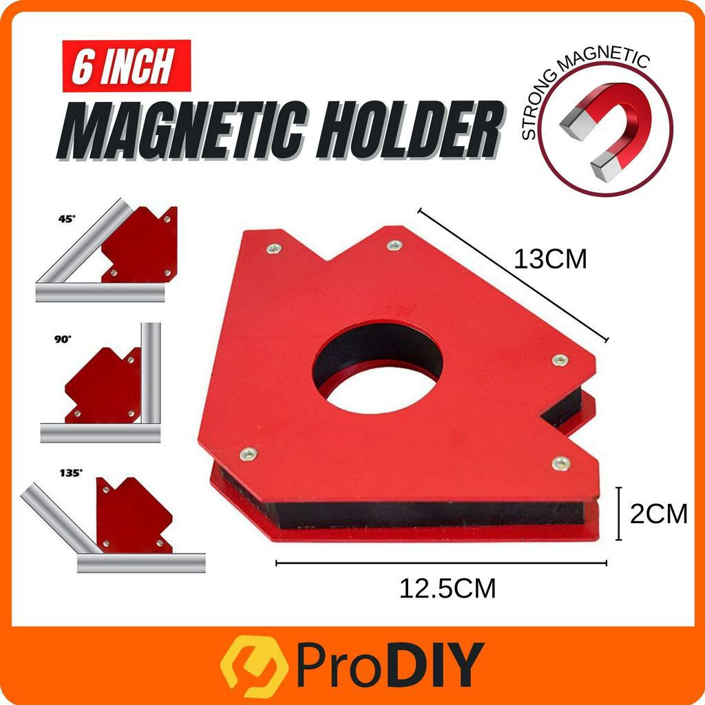 6 Inch (150mm) Magnetic Welding Angle Holder Corner Arrow Support ...