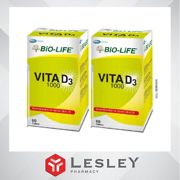 Bio-Life Vita D3 1000 60s x2 (Twinpack) | Shopee Malaysia