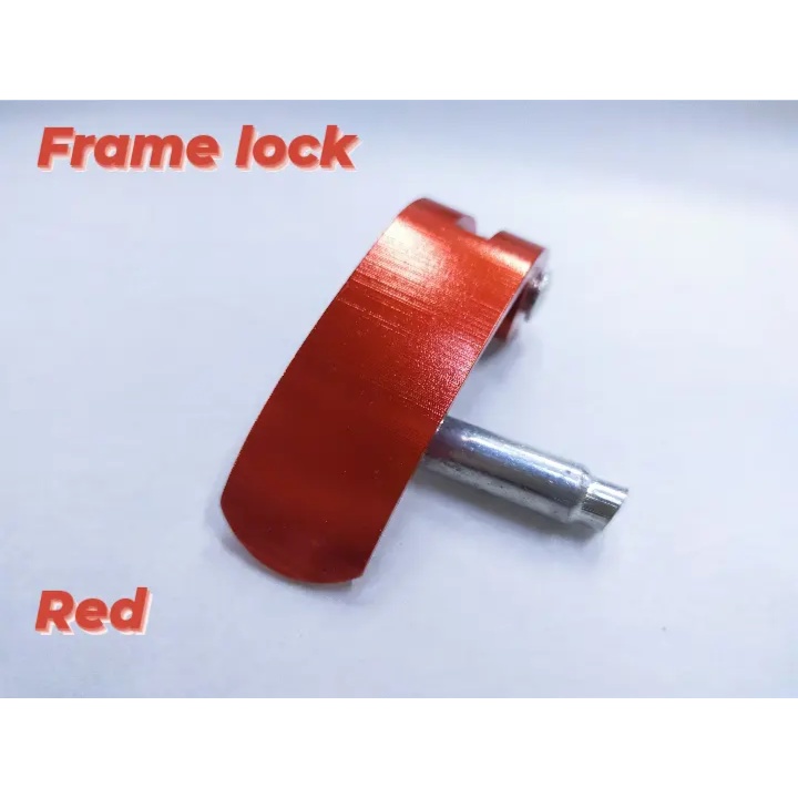 100% ORIGINAL Folding Bicycle Middle Frame Lock/Folding Bike Lock/Quick ...