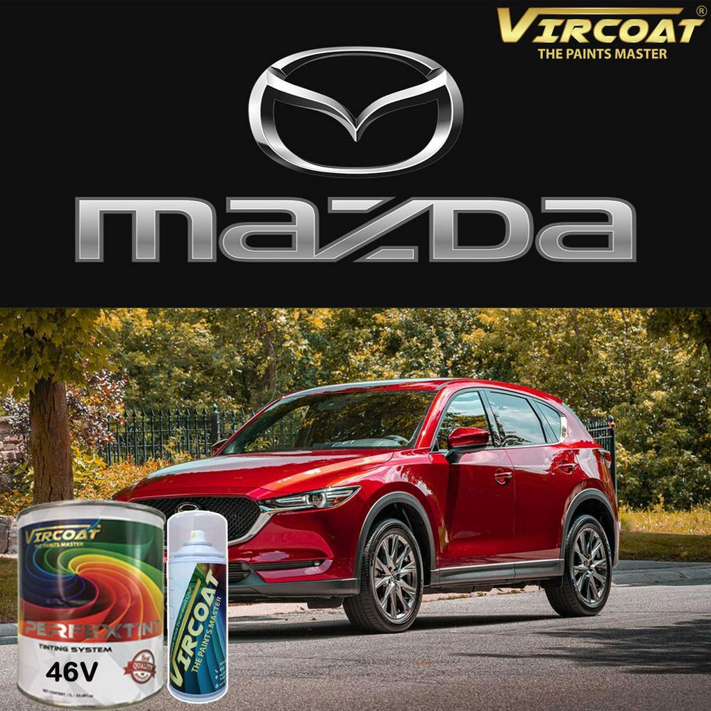 [MAZDA] VIRCOAT AIKKA 46V SOUL RED/ Candy Red 2K Car Paint Motor Paint ...