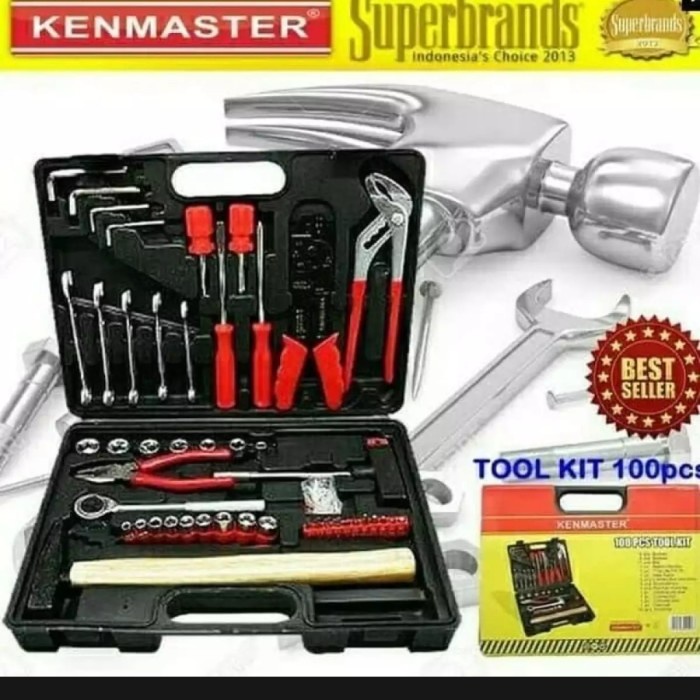 Ken Master Tool Kit Set 100pcs | Shopee Malaysia