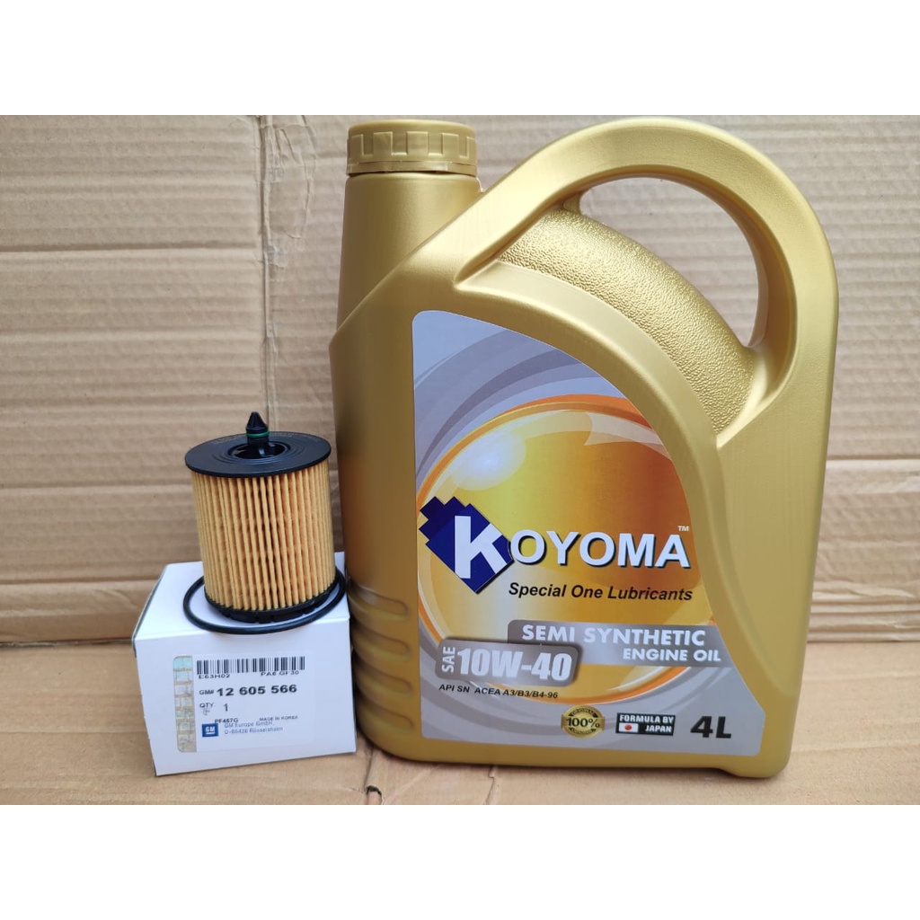 CHEVROLET CAPTIVA ( PETROL ENGINE ) OIL FILTER + ENGINE OIL ( combo SET ...