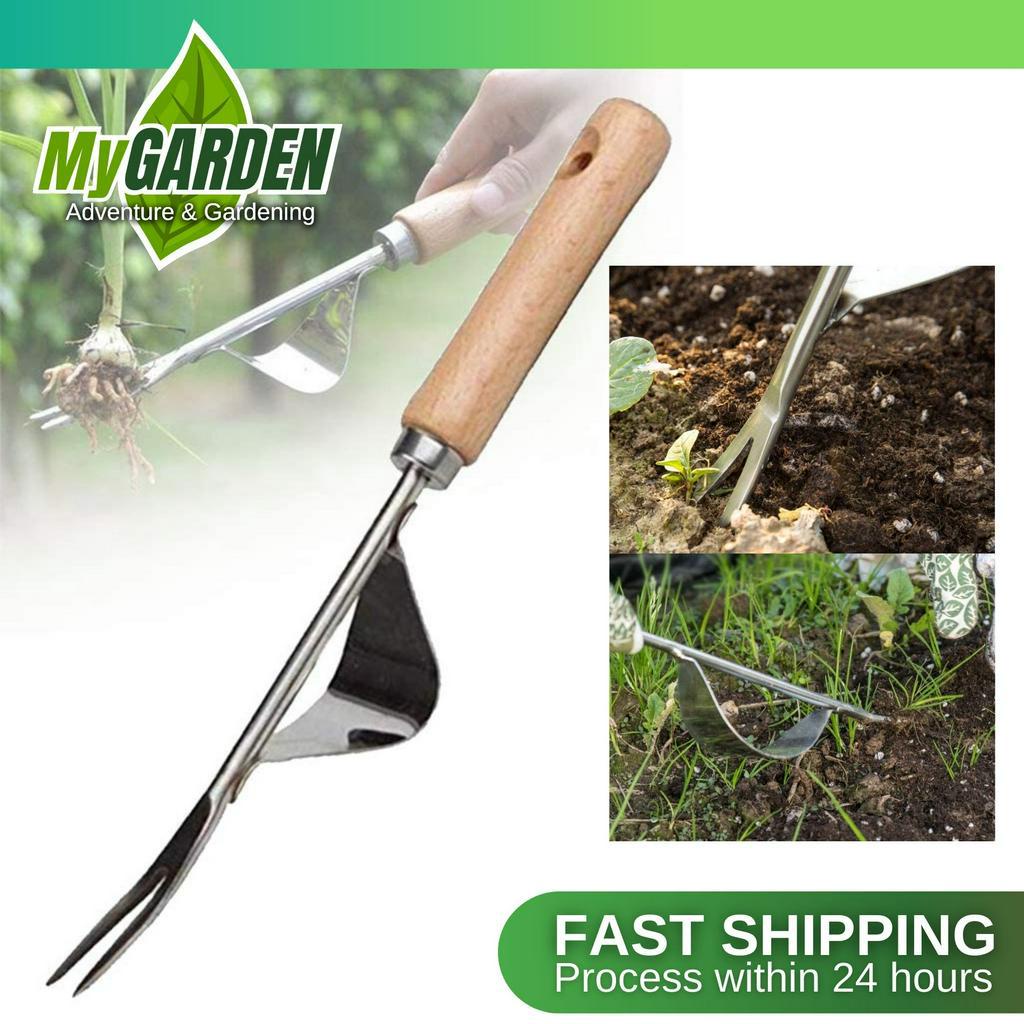 Garden Weeder Hand Tool Grass Weeding Puller Weed Digger with Ergonomic ...