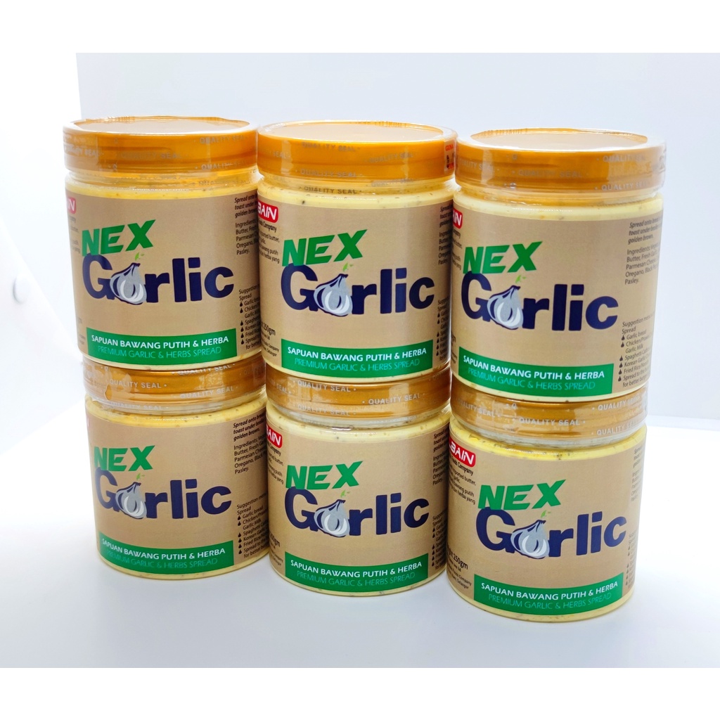 Nex Garlic Sapuan Bawang Putih Spread Butter 250gm | Shopee Malaysia