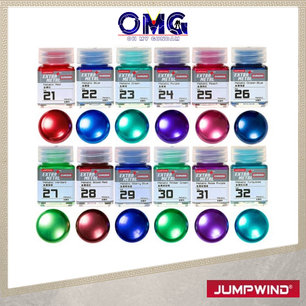 Jump Wind Jumpwind Extra Metal Metallic Chroma EM21-EM32 Paint Color ...